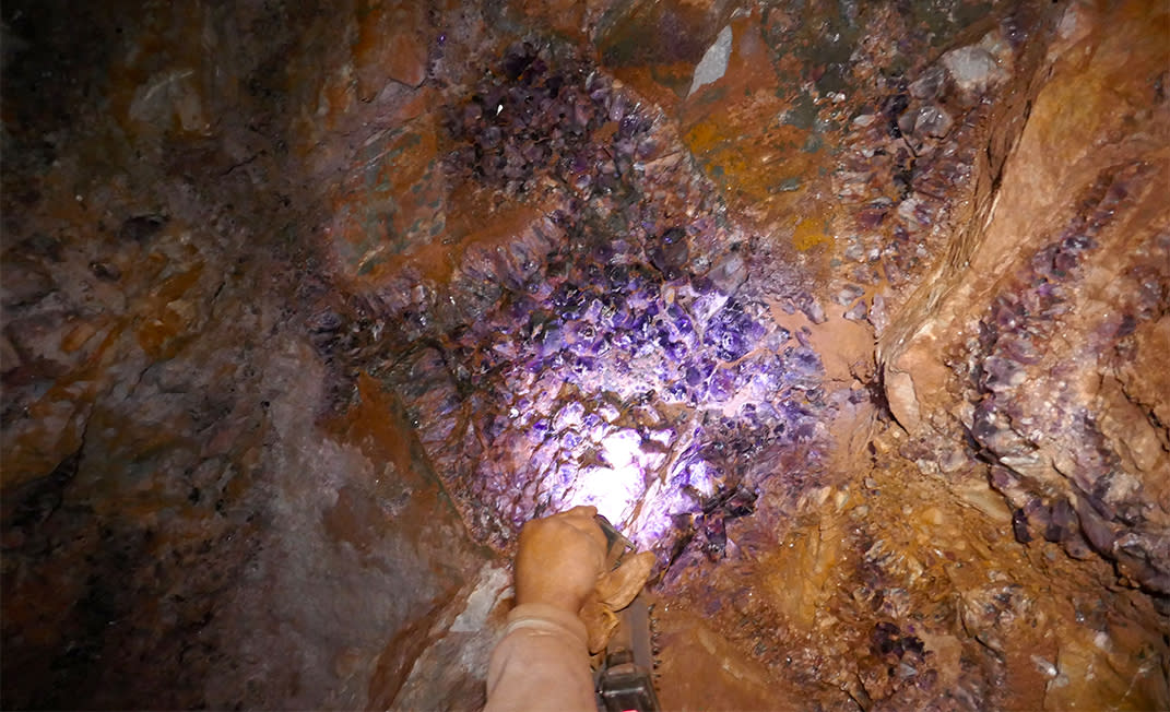 Touring the Four Peaks Amethyst Mine by Helicopter | Experience Scottsdale