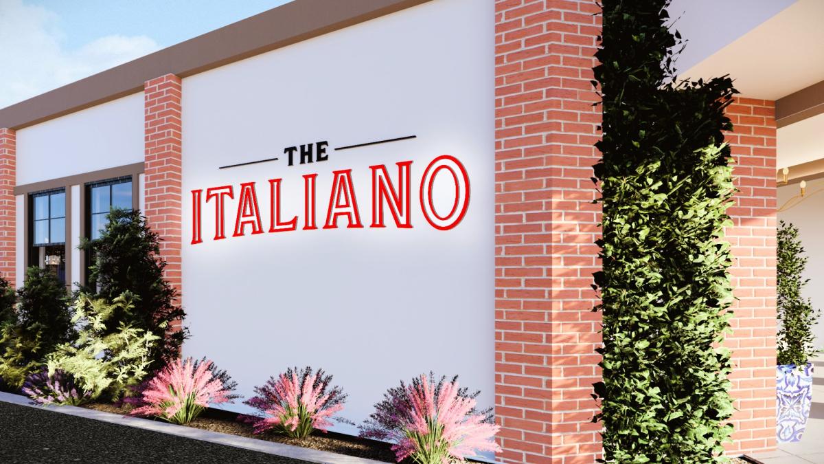 The Italiano to Open This Summer